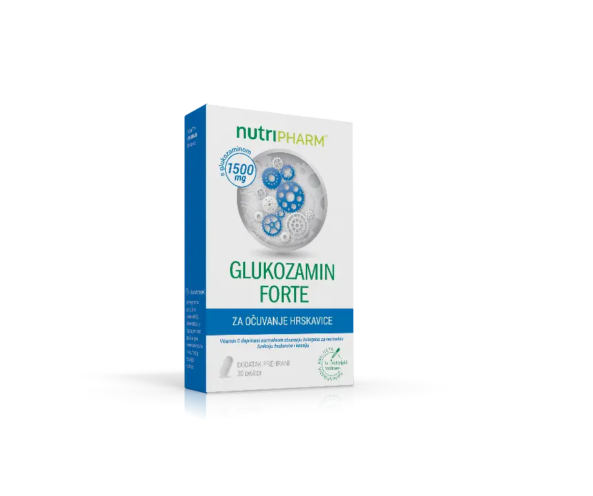 Nutripharm Glukozamin Forte za očuvanje hrskavice, 30 tableta
