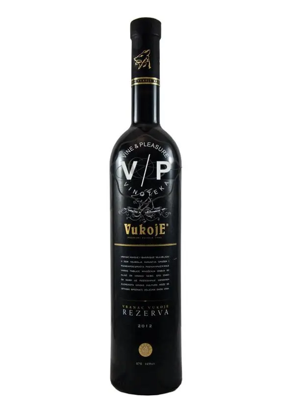 Vukoje Crveno vino Vranac Rezerva, 0.75l