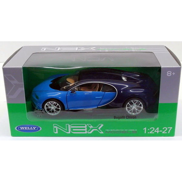 Welly automobil 1:24 Bugatti Chiron 2017 24077W