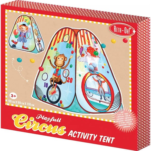 Fun2Give Pop-it-Up sator Circus Activity Play 90x90x110cm F2PT18311