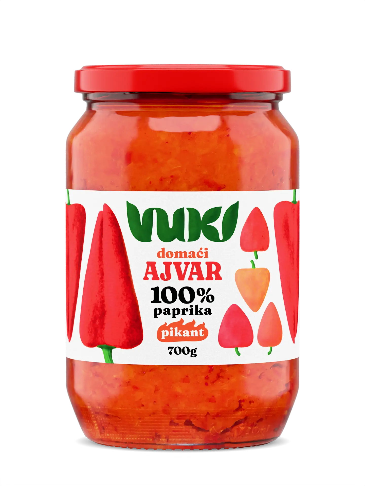 Vuki Ajvar, Pikant, 700 g