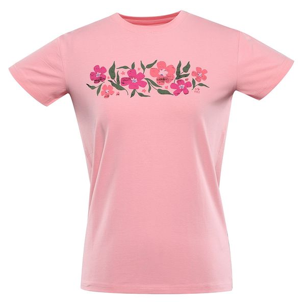 WOMEN'S T-SHIRT NAX NAX NERGA CANDY PINK