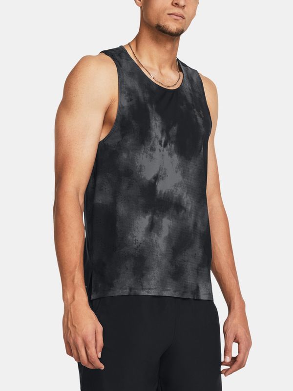 UNDER ARMOUR TANK TOP UA LAUNCH ELITE PRT SINGLET-BLK - MEN