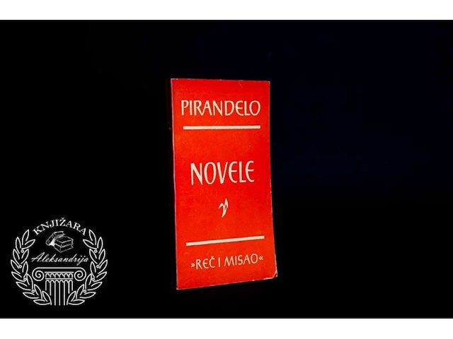 NOVELE - Luiđi Pirandelo