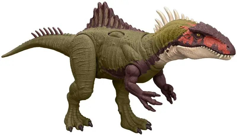 Mattel Dečija igračka Dinosaurus Becklespinax sa zvukom Jurassic World, Zeleni