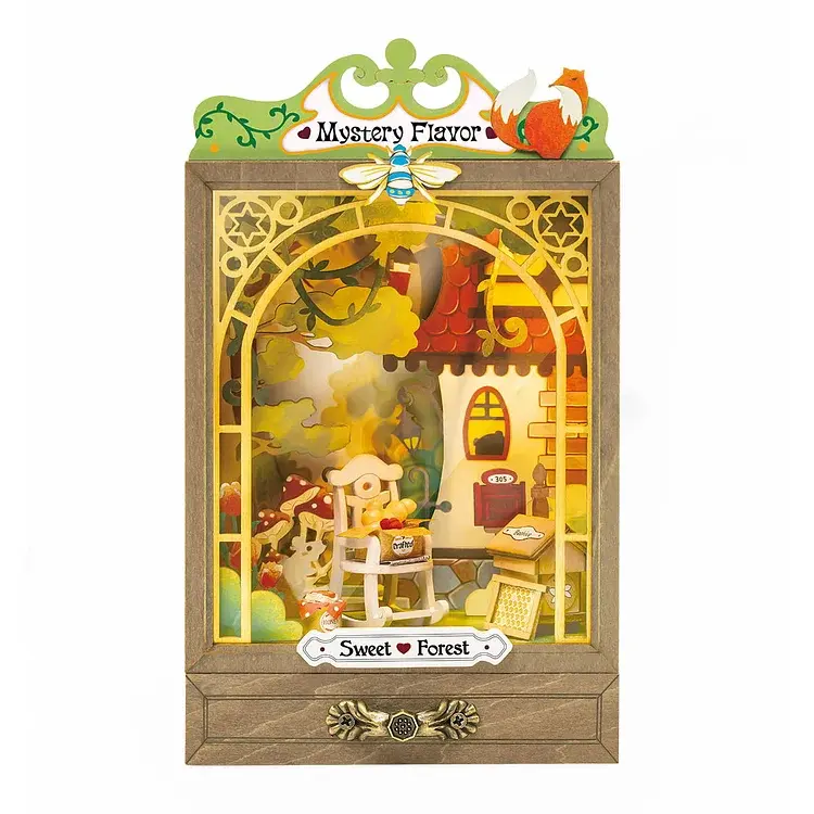 Robotime 3D slagalica Sweet Forest, Drvena