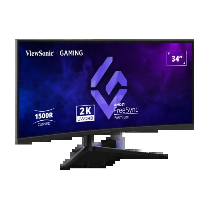 Monitor 34 Viewsonic VX3418C-2K 3440x1440/UltraWide QHD/VA/1ms/180Hz/2xHDMI/2xDP/Zvučnici/Curved