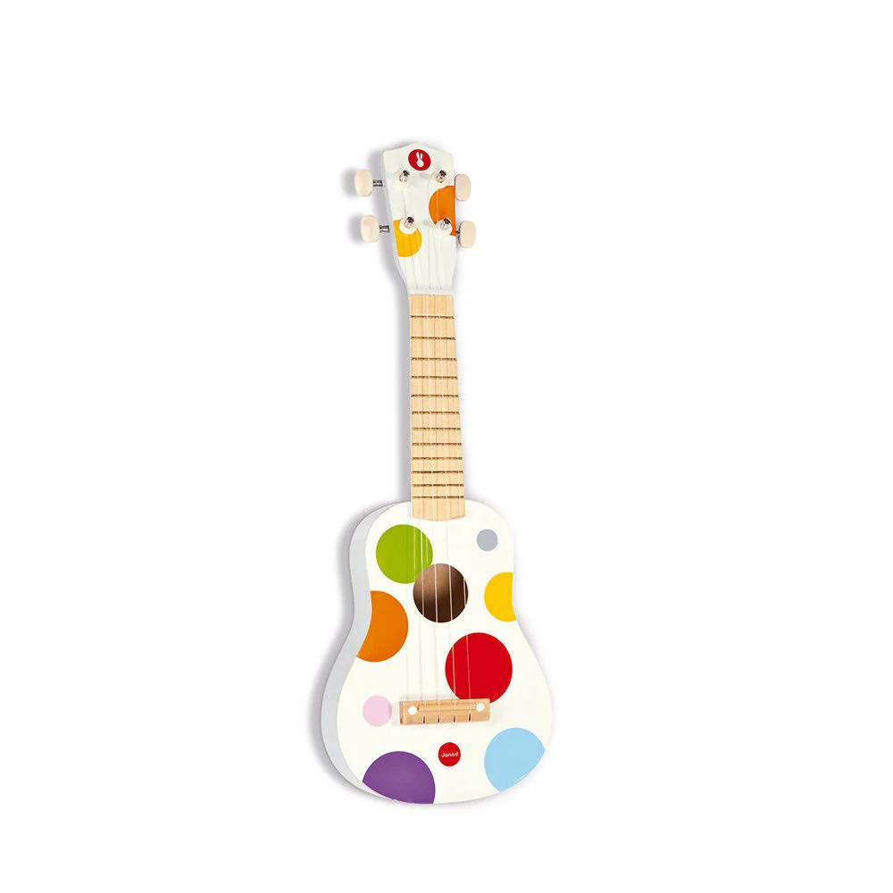 Drveni ukulele za decu Confetti