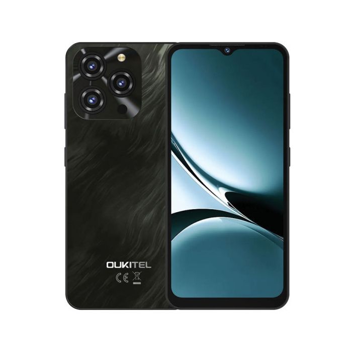 Oukitel C3 black Smart phone4G/Quad-Core/128GB/4+12GB/13M/5MP/5000mAh/Android 14