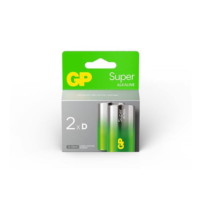 GP baterije LR20-SB2 D Super Alkaline