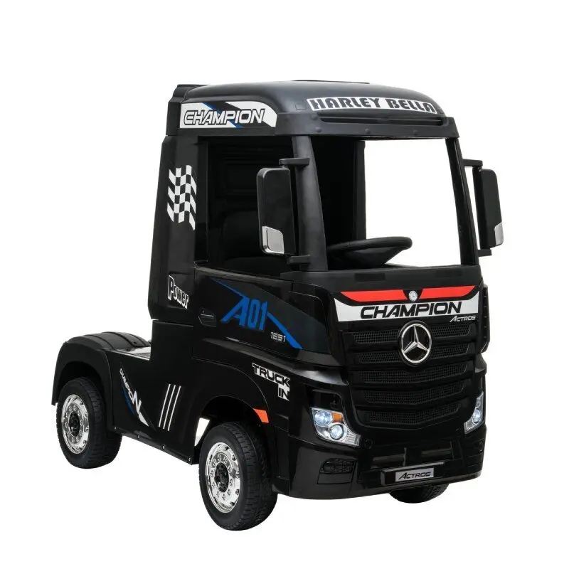Automobil za decu Mercedes-Benz Actros, 4×4, Crni