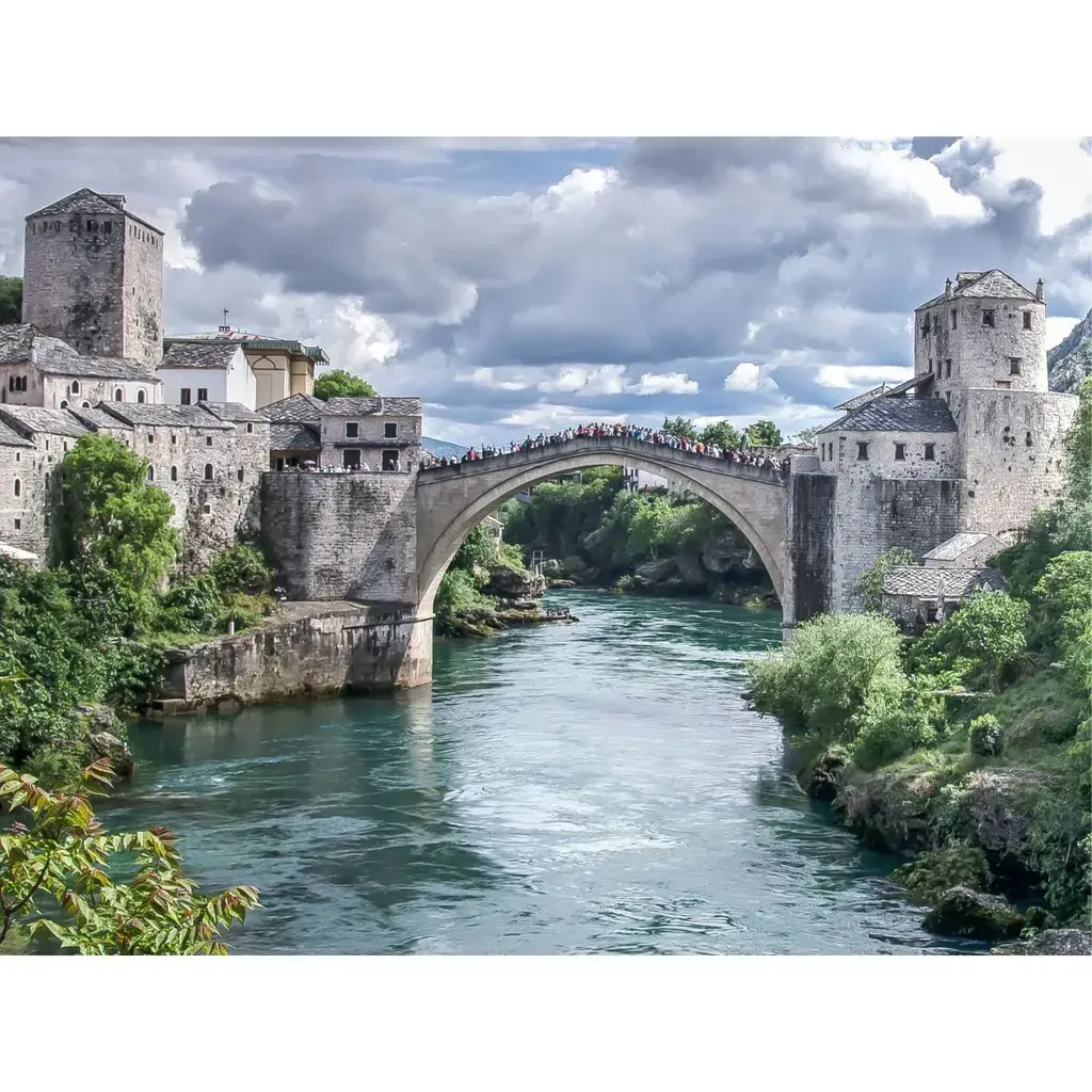 Dijamantski mozaik Drevni Mostar, 40х50 cm