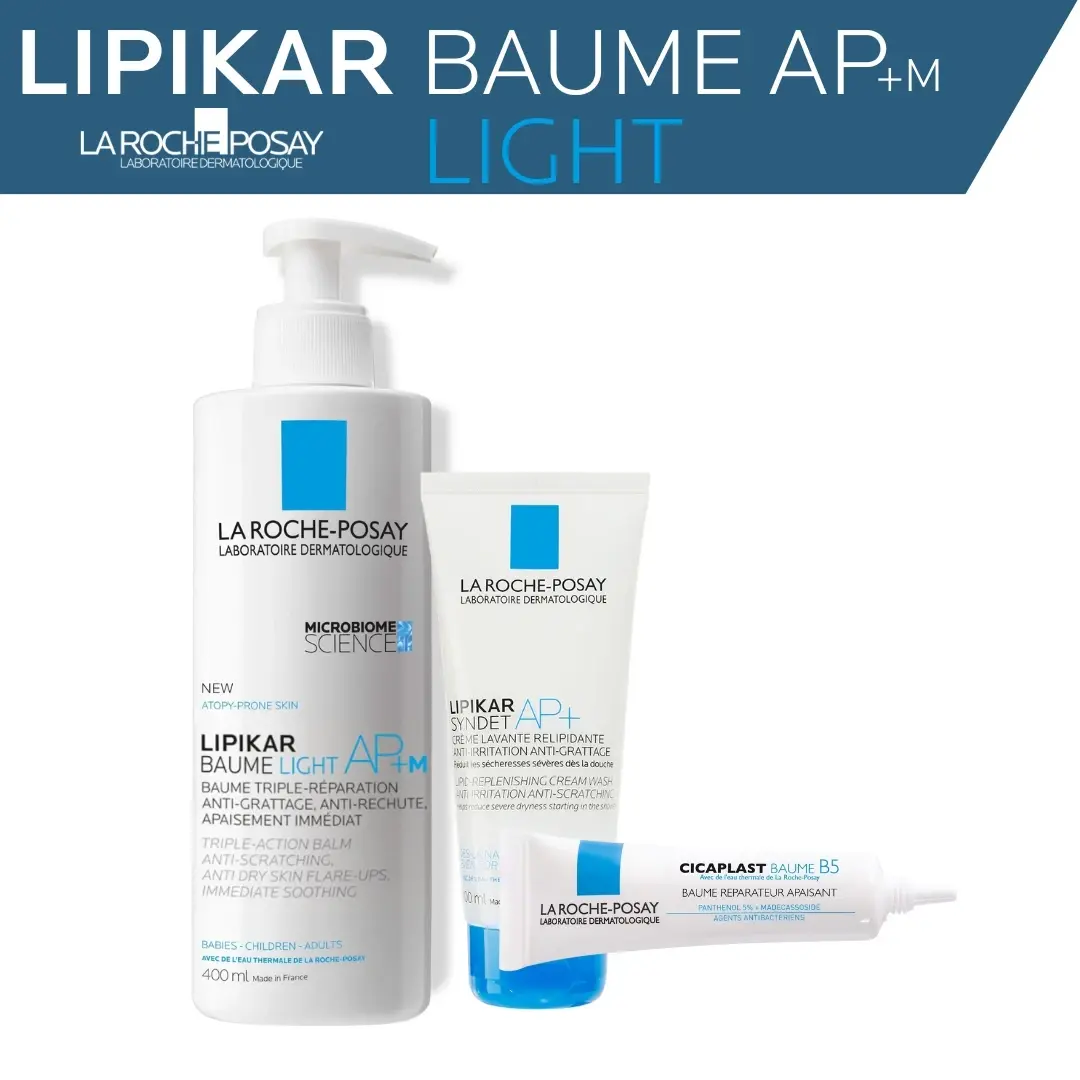 LA ROCHE POSAY Set za negu kože Lipikar Baume LIGHT AP+M