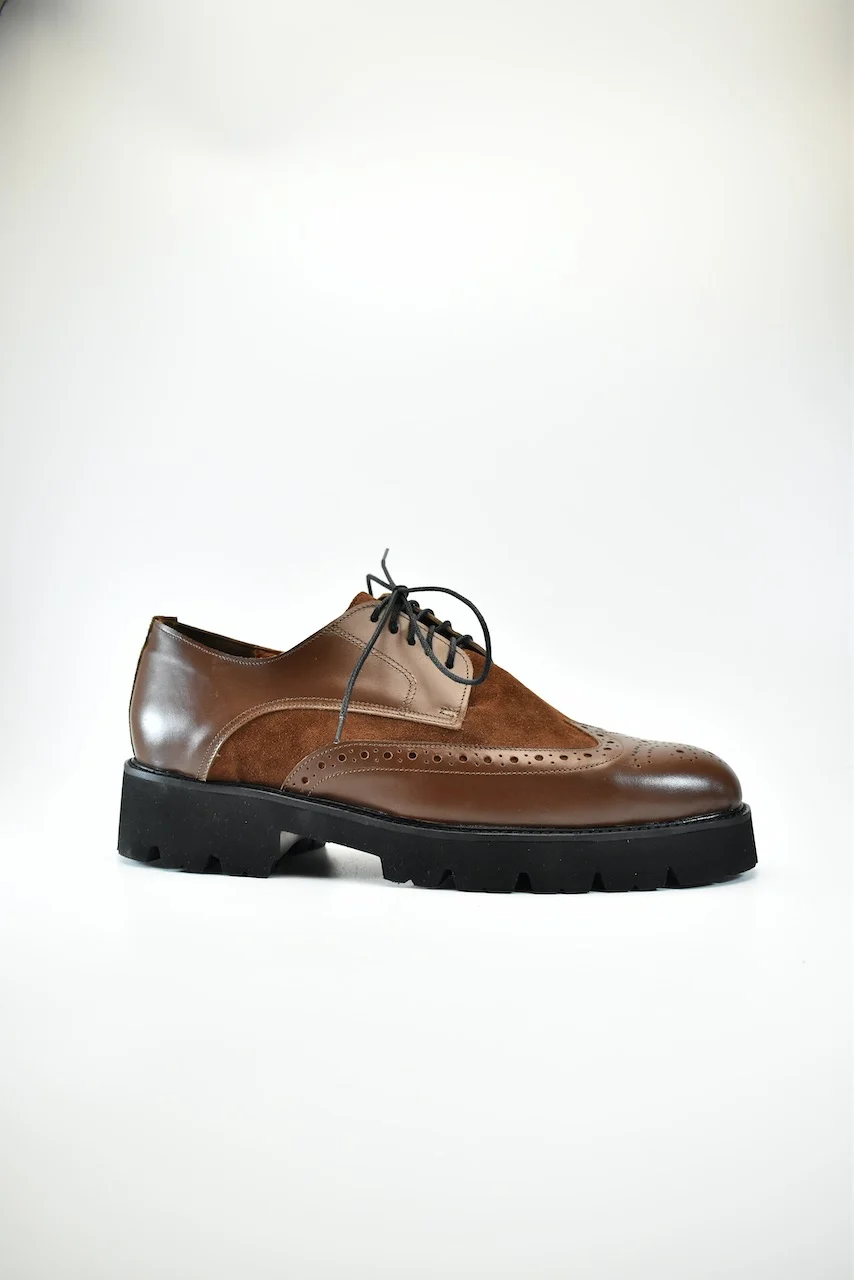 DERBY Brogue – Brown Sensation