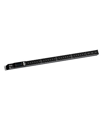 PDU Essential Metered; 24xC13; 3xC19; 230V; 16A
Measurement per phase, incl. mounting bracket with screws