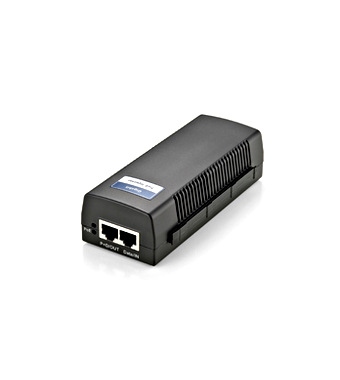 PoE+ Injektor (802.3at), Gigabit, interno napajanje, 30W
1 x 10/100/1000Base-T RJ45 ulazni port, 1 x 10/100/1000Base-T RJ45 PoE, izlazni port