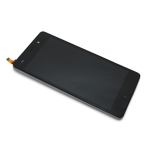 LCD Displej / ekran za Huawei P8 Lite Ascend + touchscreen + frame black (MS)