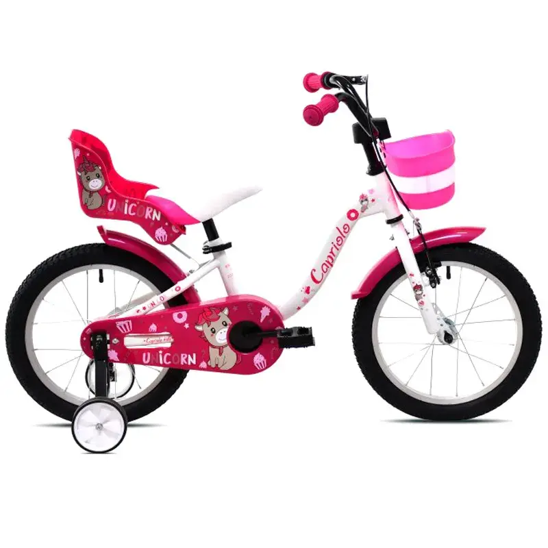 Capriolo Bicikl za devojčice BMX 16 HT Viola, Roze - beli
