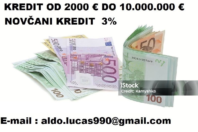 ✍️••••Financiranje privatnim novcem 3%..☑️