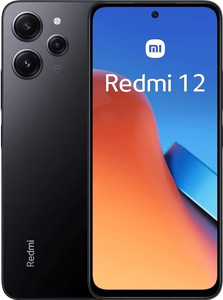 Xiaomi Refabrikovani mobilni telefon Redmi 12 5G, 6.79", 2400 x 1080, 90 Hz, 50 MP, 8 MP, 4/128GB, Crni