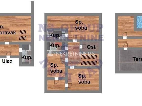 Kompleks je namenjen za luksuzno stanovanje, smešten na obroncima Fruške gore
