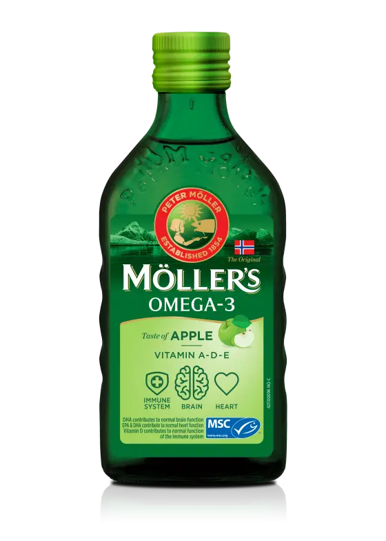 MOLERS Omega 3 - Zelena јabuka