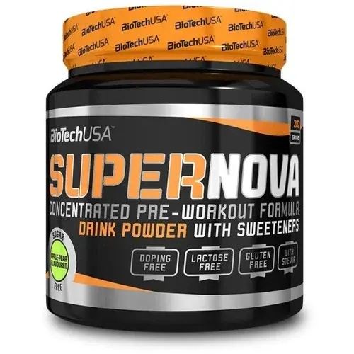 BioTech Usa Suplement Supernova, Narandža i mango, Bez šećera, 282g