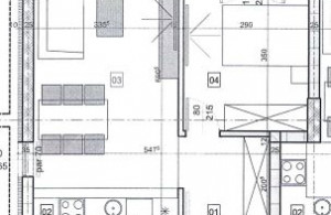 Dvosoban stan 52 m² – novogradnja, terasa iz obe prostorije