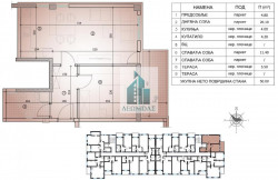 1.5 stan u NOVOGRADNJI, Donja Vrežina