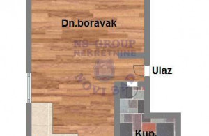 Garsonjera površine 19 m²