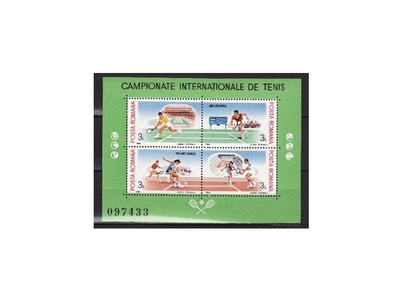 Rumunija - Bl Tenis - 1986.