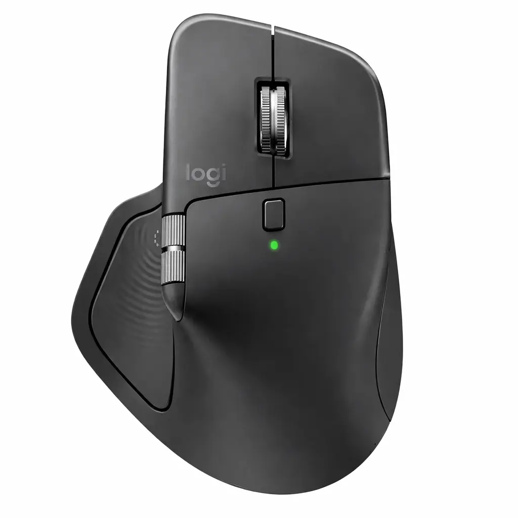 Logitech Miš MX Master 4, Bežični, 8000 DPI, Tamnosivi
