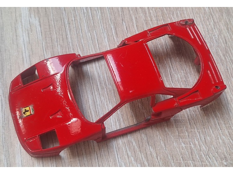 Ferrari F40 Burago Italy 1/43, deo za restauraciju