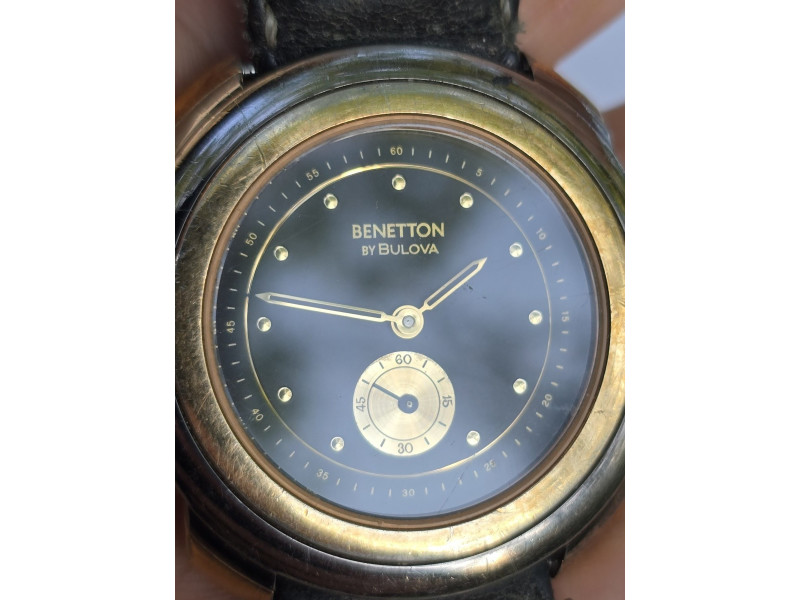VINTAGE BENETTON BY BULOVA – Kolekcionarski primerak