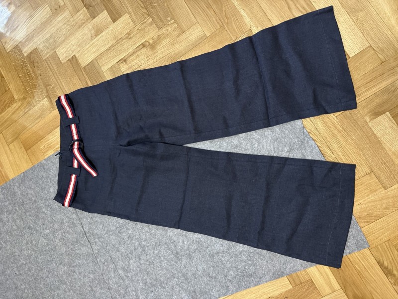 MONA teget lanene pantalone S