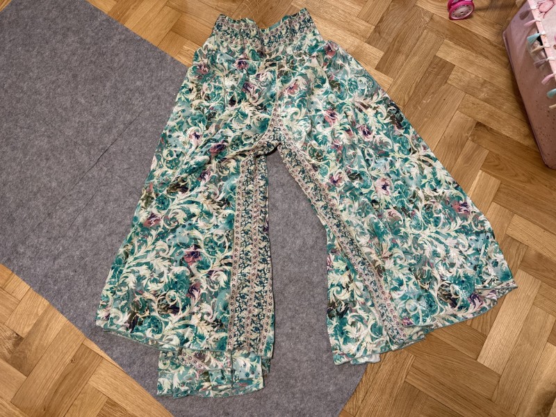 Suknja pantalone viskoza M-L