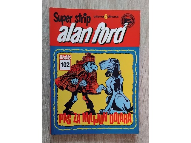 Alan ford 102 Vjesnik  Pas za milijun dolara