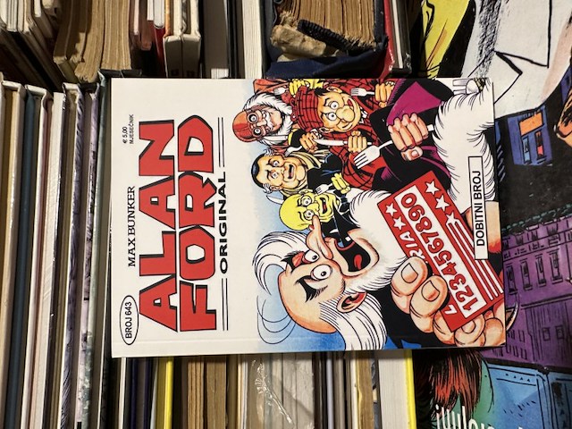 Alan Ford broj 643: Dobitni broj