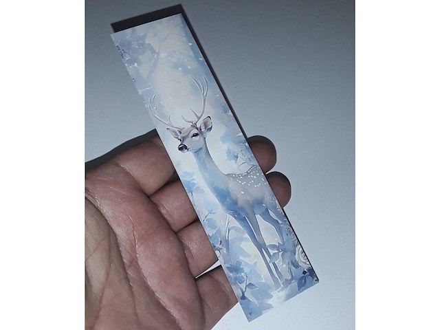 Obeleživač stranica, Bookmarker. 15 x 4 cm.