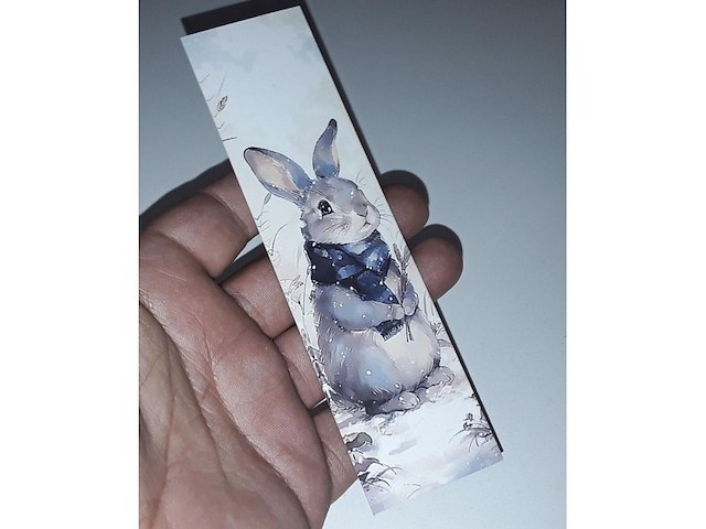 Obeleživač stranica, Bookmarker. 15 x 4 cm.