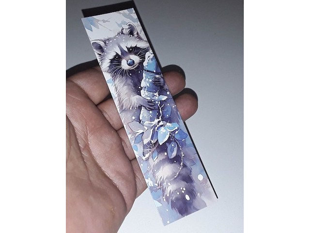 Obeleživač stranica, Bookmarker. 15 x 4 cm.