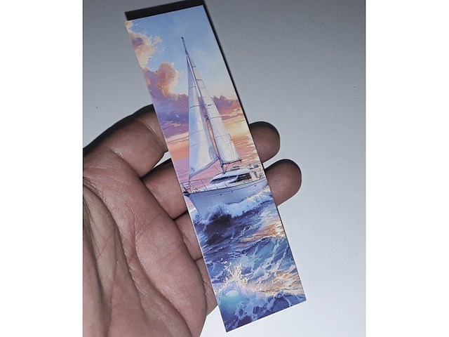 Obeleživač stranica, Bookmarker. 15 x 4 cm.