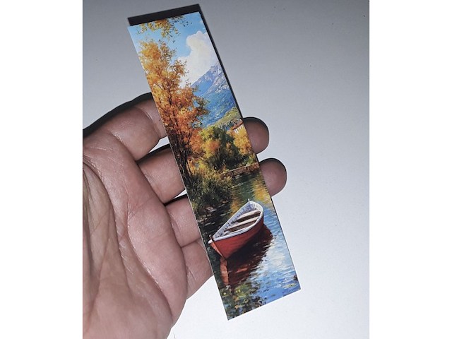 Obeleživač stranica, Bookmarker. 15 x 4 cm.