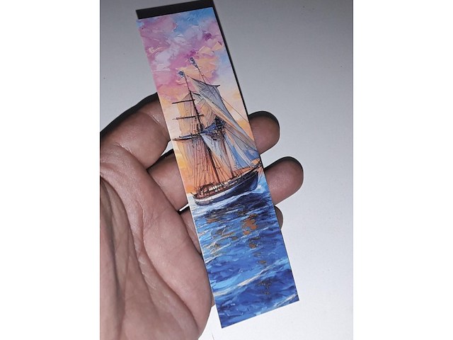 Obeleživač stranica, Bookmarker. 15 x 4 cm.