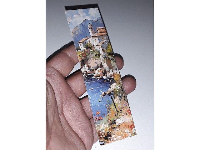 Obeleživač stranica, Bookmarker. 15 x 4 cm.