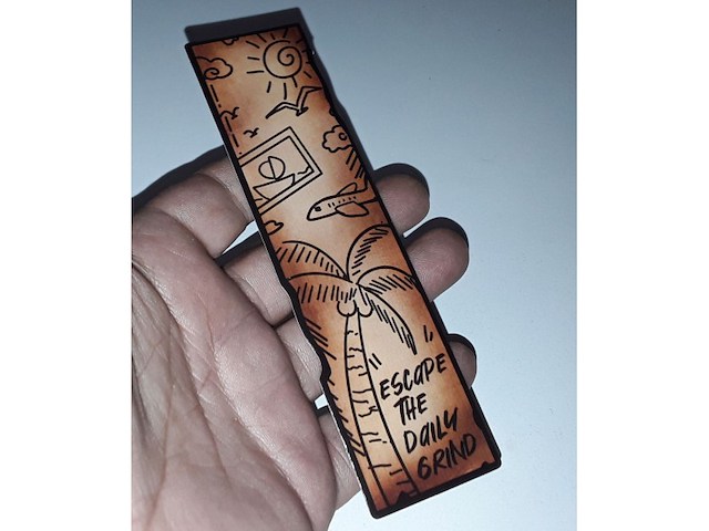 Obeleživač stranica, Bookmarker. 15 x 4 cm.