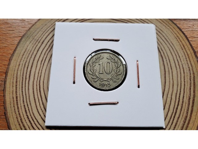 AUSTRIA 10 HELLER 1915 GODINA
