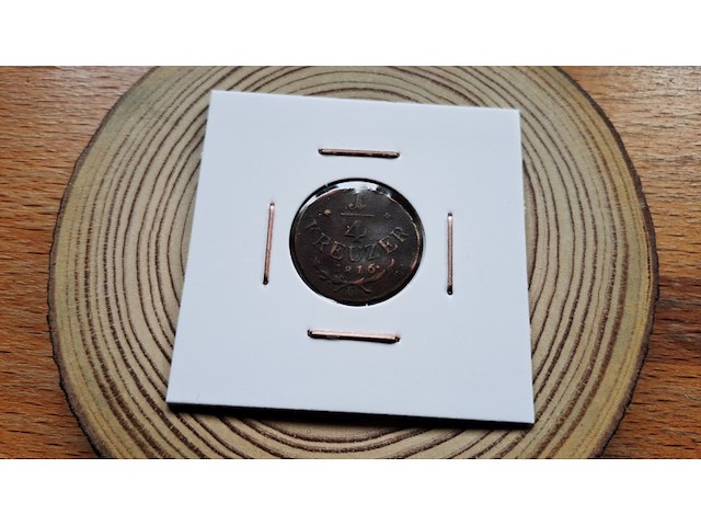 AUSTRIJA 1/4 KREUZER 1816 GODINA O