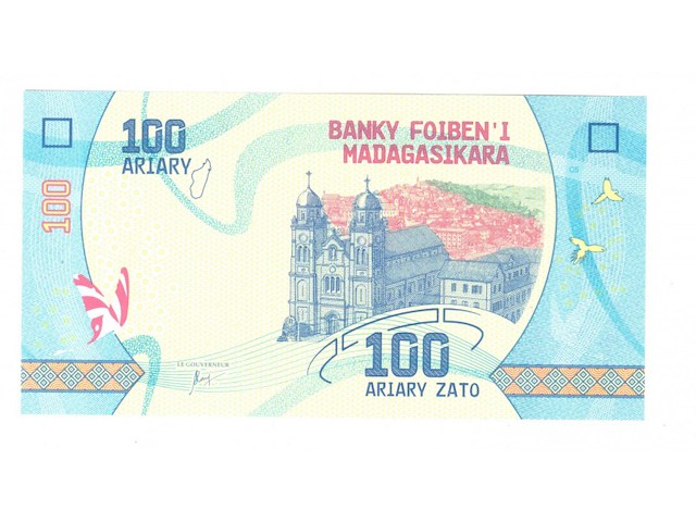 Madagascar 100 ariary 2017 UNC