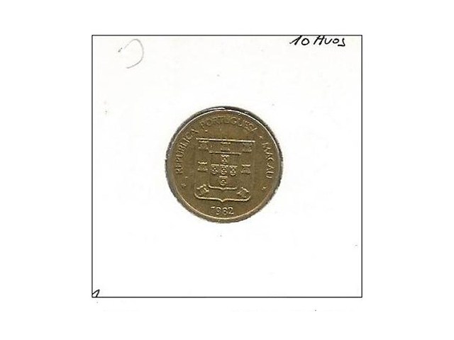 d5 Macau 10 avos 1982.